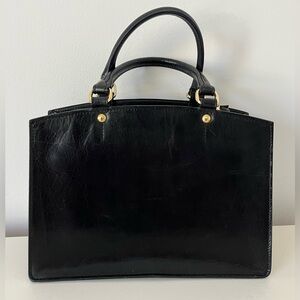 Chiarugi Firenze | Bags | Chiarugi Firenze Black Leather Handbag From ...